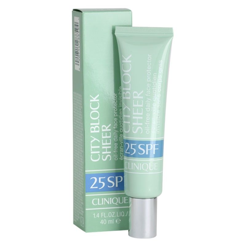 Clinique City Block™ Sheer Oil-Free Daily Face Protector SPF 25 ...